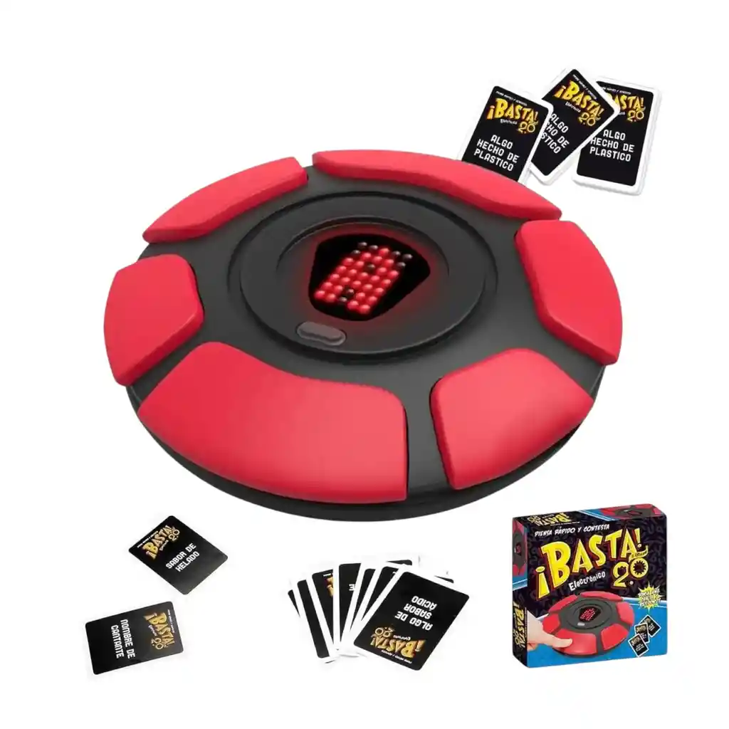 Basta Juego Interactivo Con Tarjetas Letras Y Temporizador - Rappi
