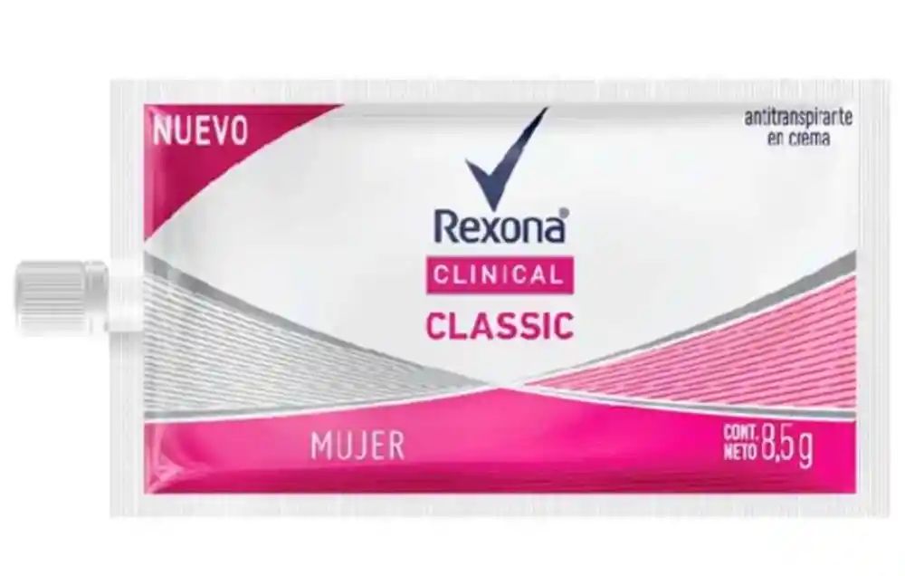 Rexona Clinical Women - Mujer En Crema Sachet Con Tapa Dispensadora 8 ...