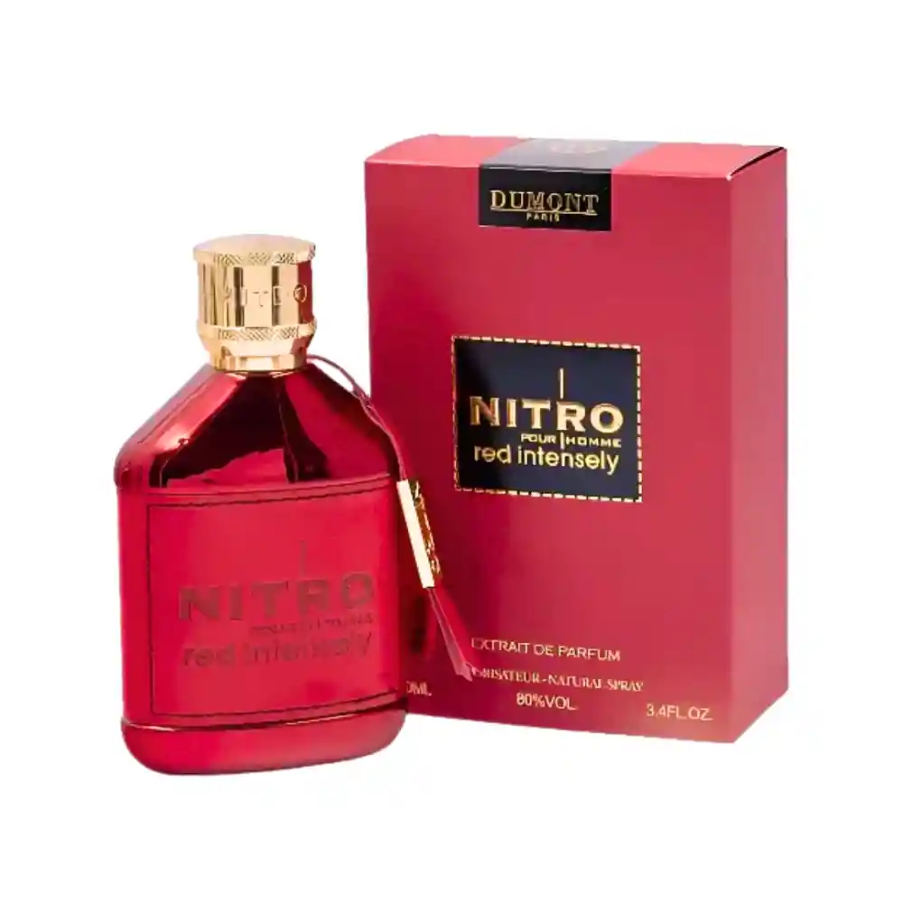 Loción Perfume Nitro Red Intensely Dumont 100ml Extrait De Parfum ...