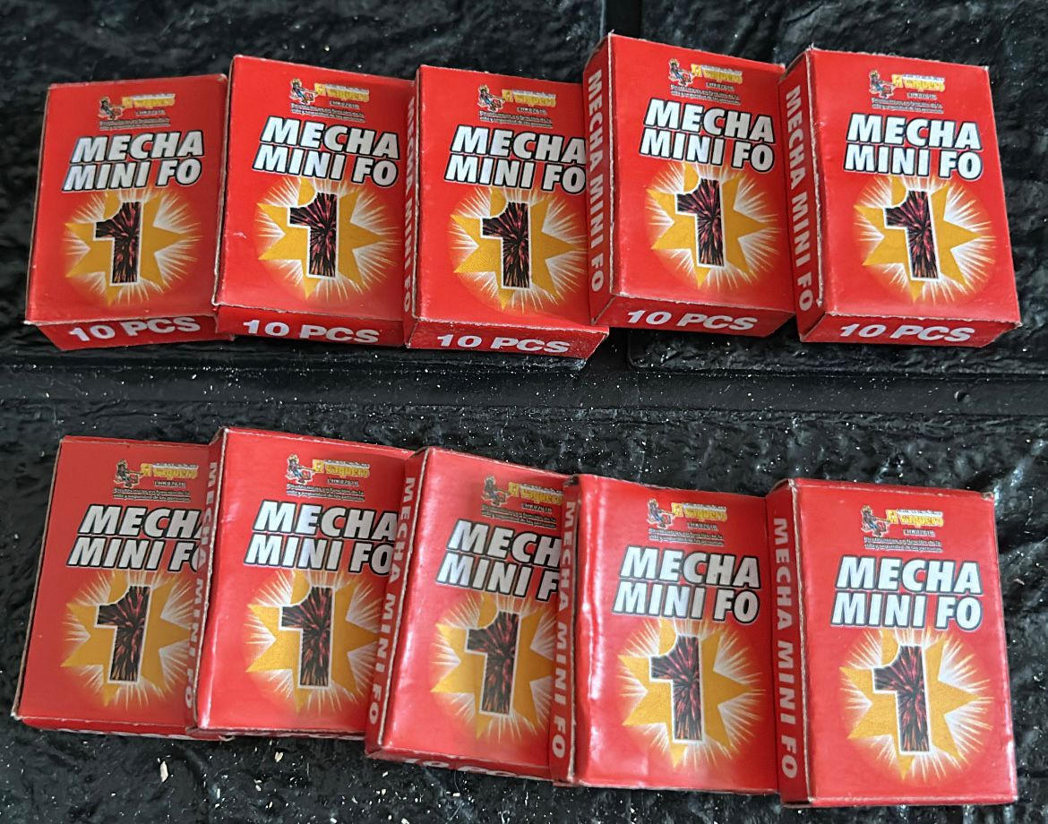 Mecha Mini Fo X10 Cajas Polvora Juegos Pirotecnicos - Rappi
