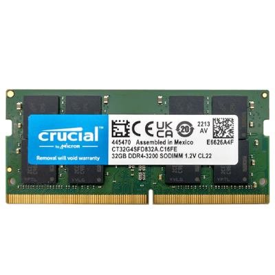 Memoria Ram Ddr4 8gb 3200mhz (cb8gs3200-my) Portatil Crucial - Rappi