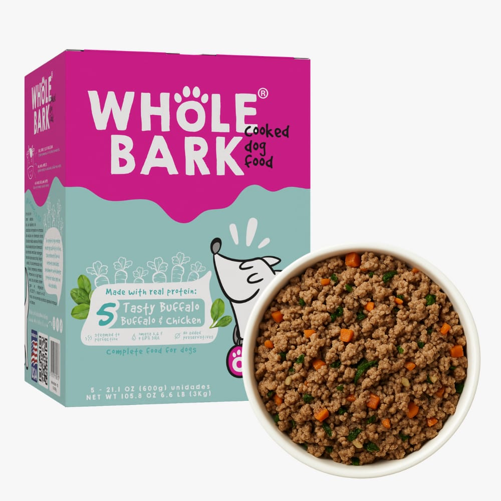 Whole Bark Bufalo Alimento Humedo Para Perro 3 Kg - Rappi