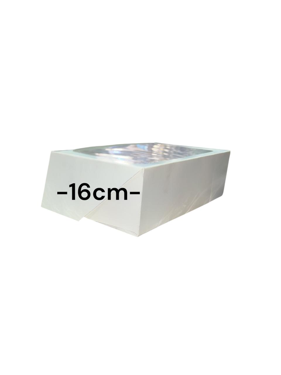 Caja En Carton Cartulina Con Ventana 25x16x8cm Plegable Rappi