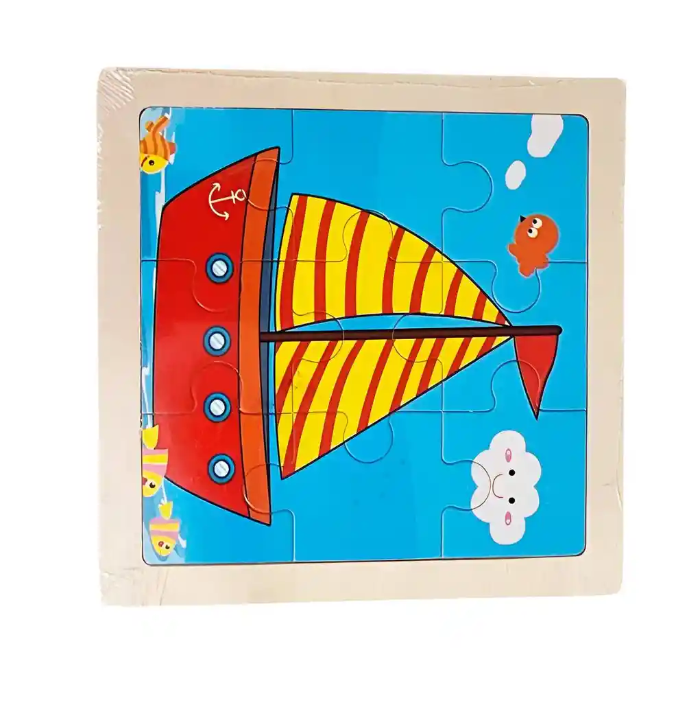 Rompecabezas Interactivo 3d Juego Didactico Personaje Color - Rappi