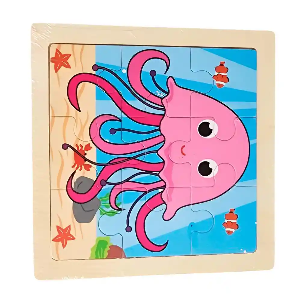 Rompecabezas Interactivo 3d Juego Didactico Personaje Color - Rappi