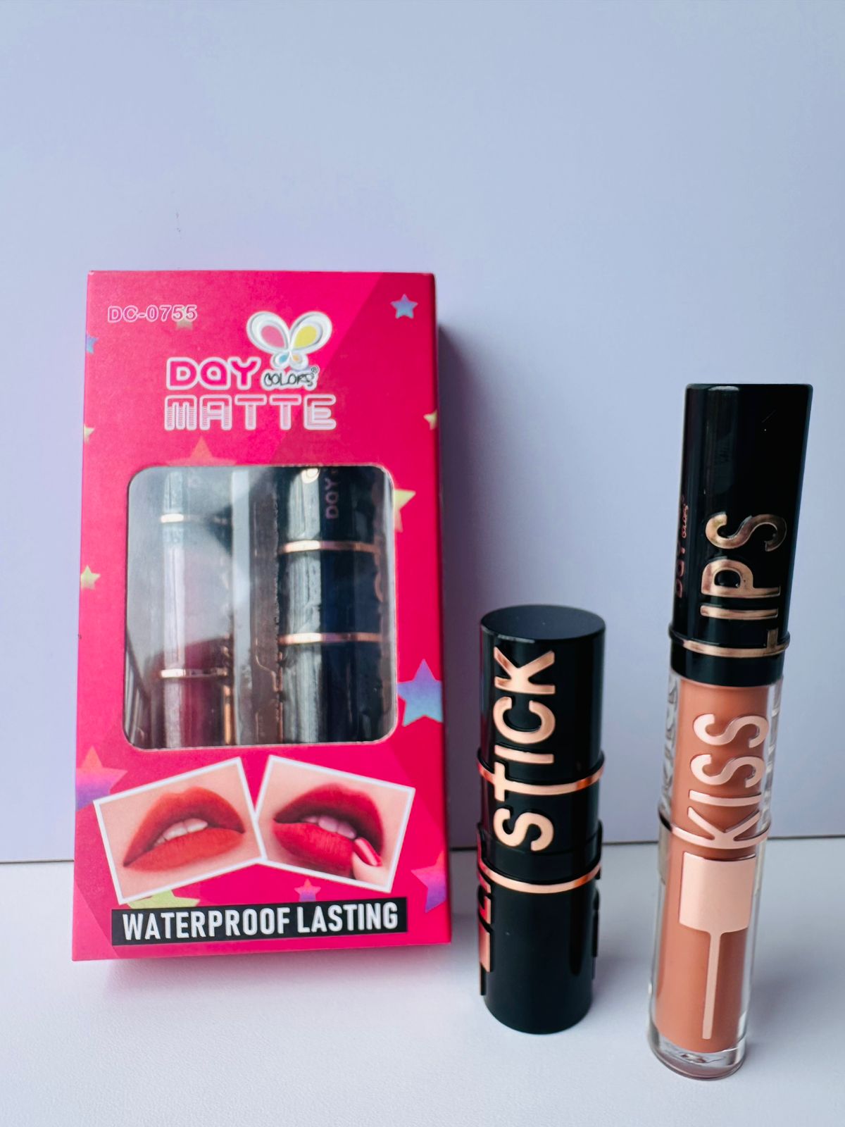Kit Labial En Barra + Labial Liquido - Rappi