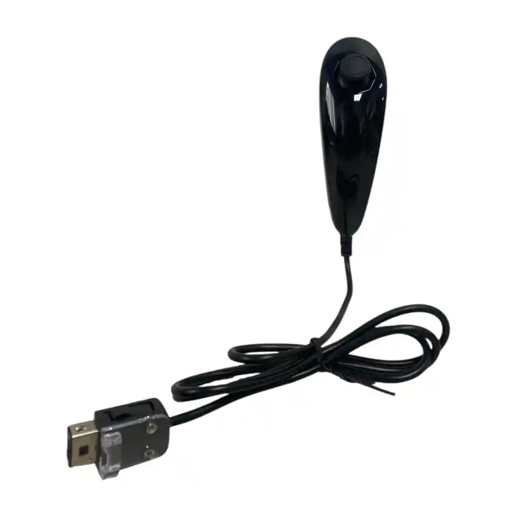 Control Joystick Nunchuk Negro Compatible Wii - Rappi
