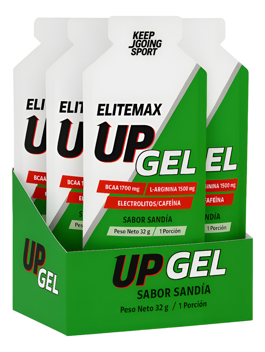 Gel Energetico Elite Max Premium X12 Sachet Sabor Sandia - Rappi