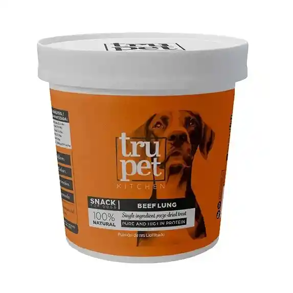 Snack Trupet Beef Lung 60gr (pulmón De Res Liofilizado) - Rappi