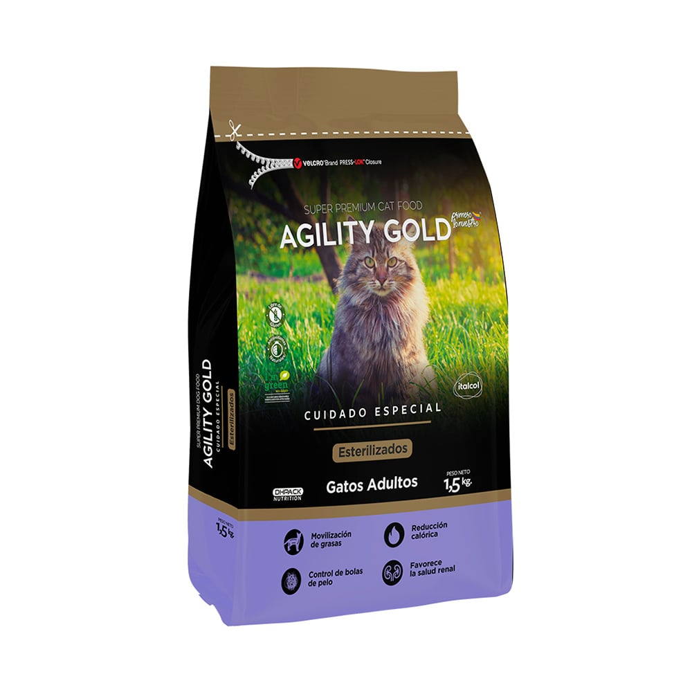 Agility Gold Alimento Para Gato Adulto Esterilizado - Rappi