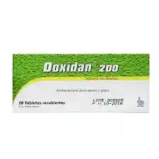 Doxidan 200 Mg Caja X 20 Tabletas - Rappi