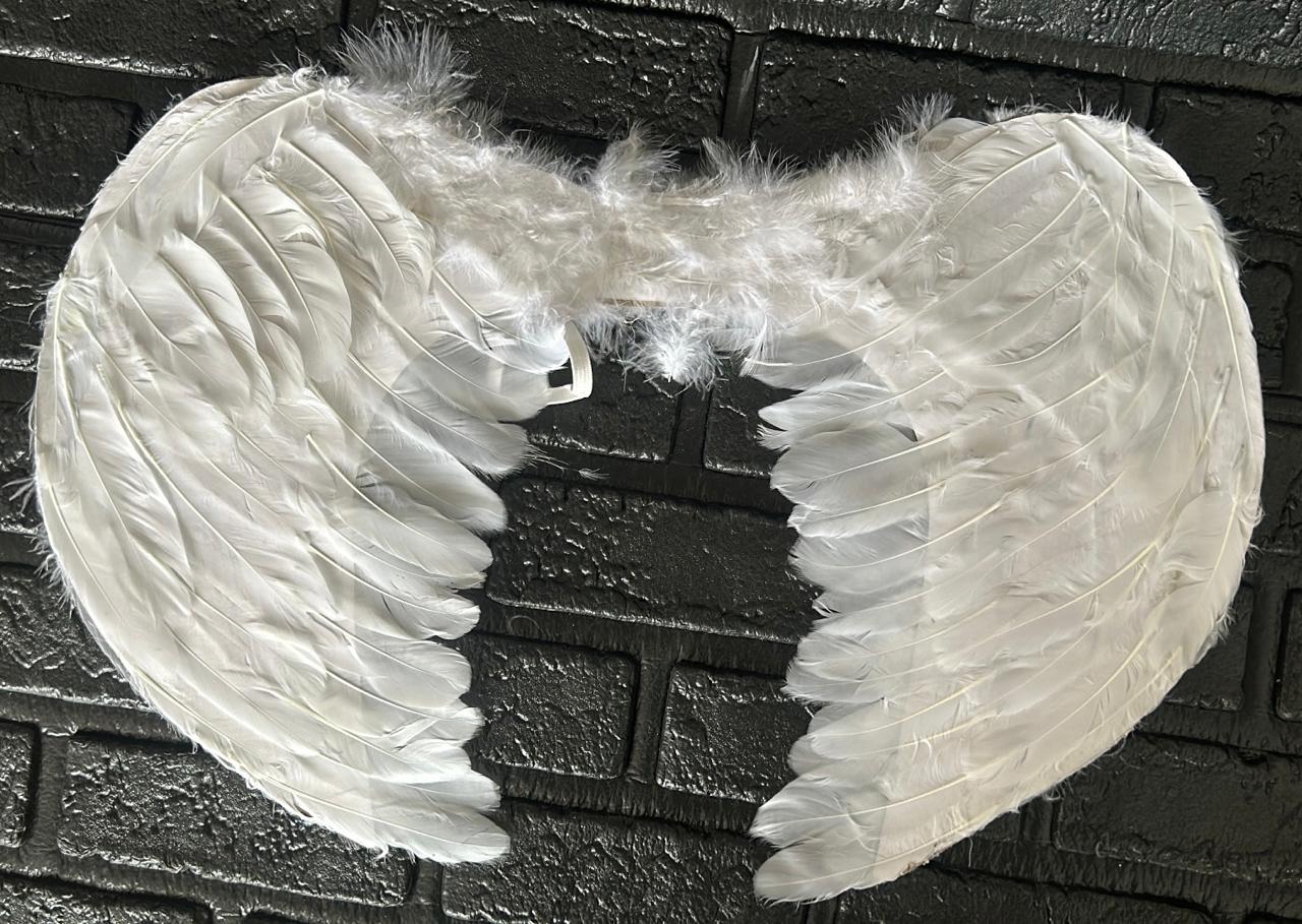 Alas De Angel Blancas Pequeñas 53*31 Cm - Rappi