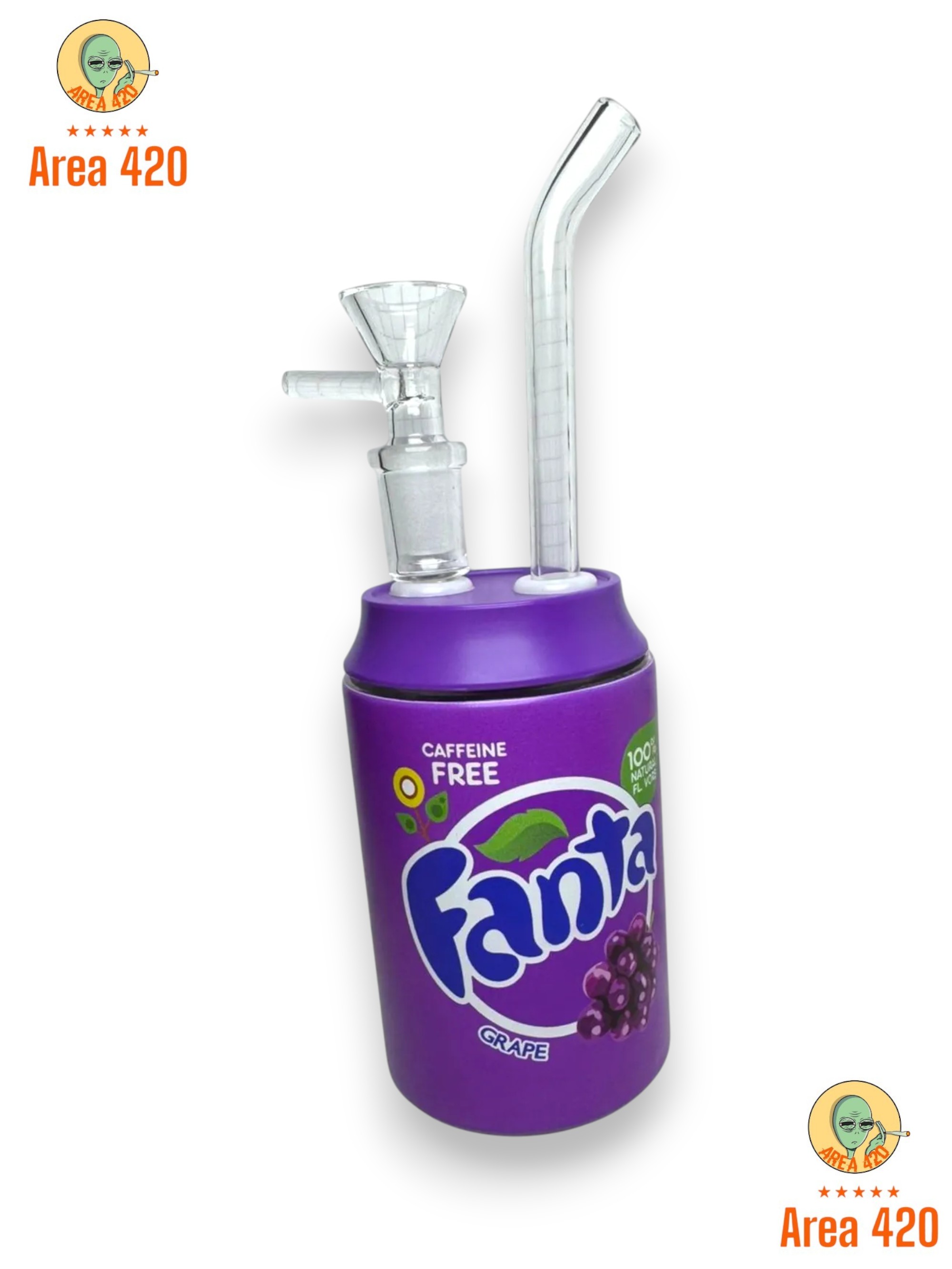 Pipa Destilado De Agua Bong Fanta Morado - Rappi
