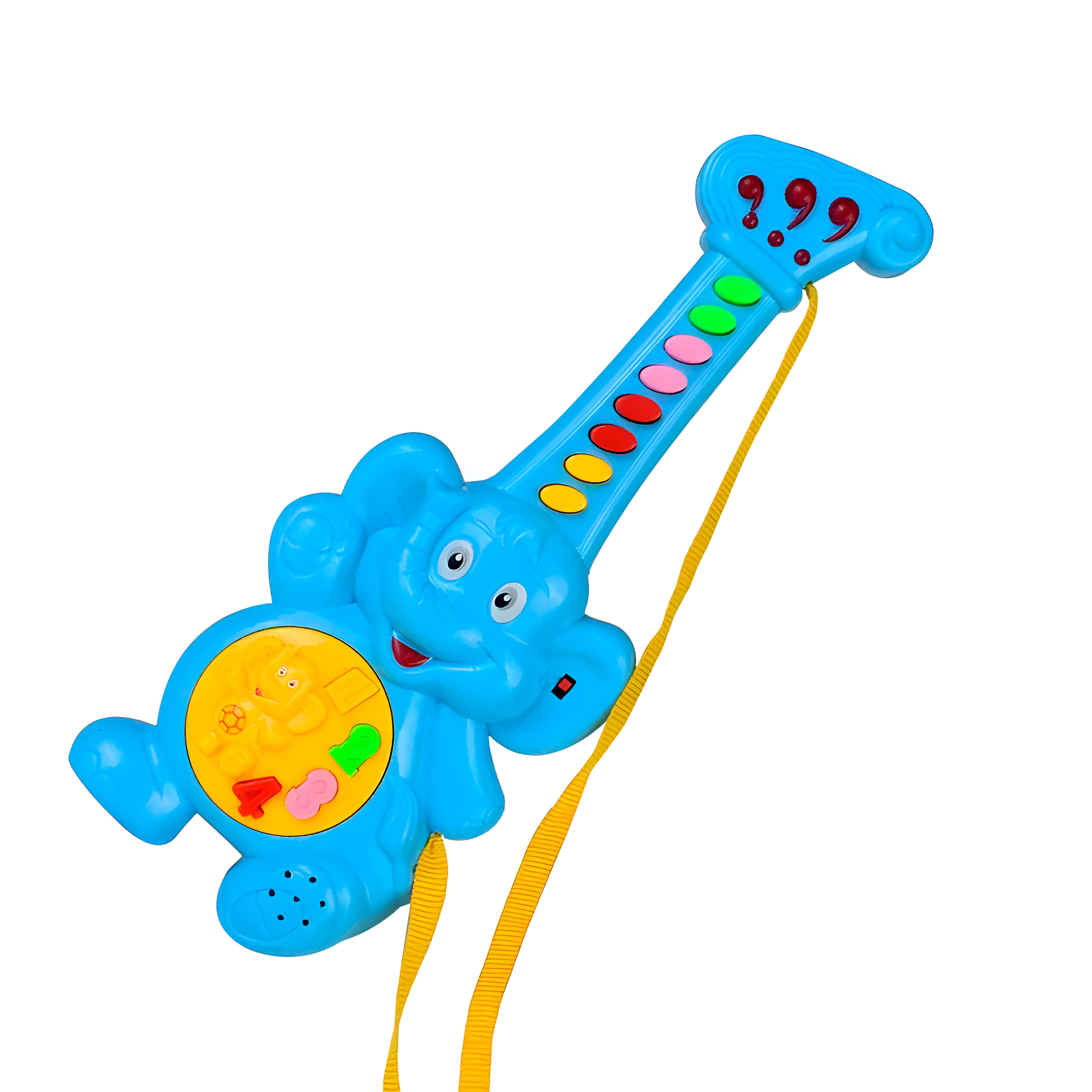 Guitarra Elefante Juguete Interactivo Sonidos + Bateria - Rappi