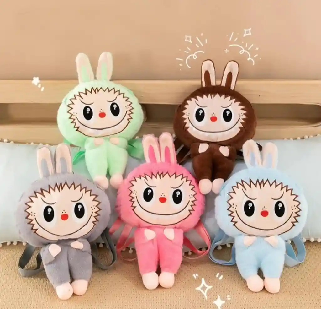 Bolso Para Niños Juvenil Labubu Felpa Suave - Rappi
