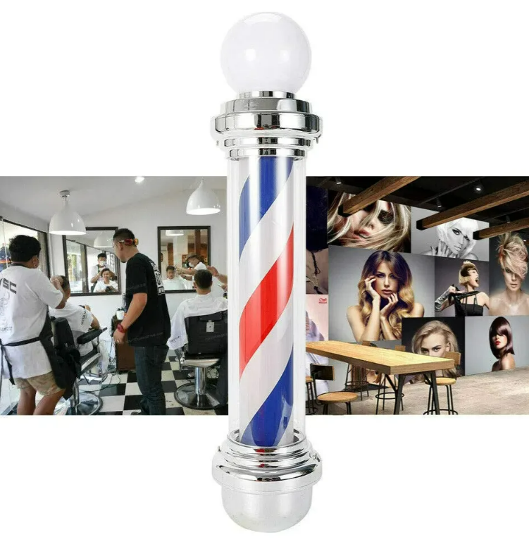 Luz Led Giratoria Para Barbería Letrero Abierto - Rappi