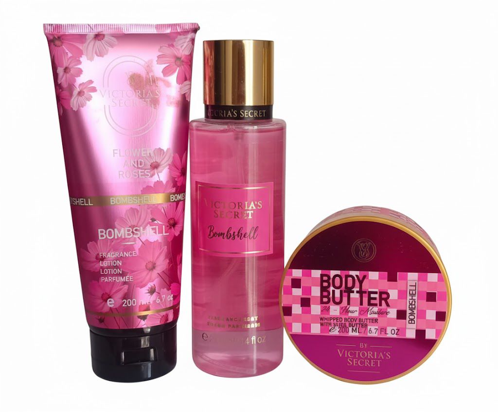 Combo X3 Victoria’s Secret – Bombshell (mantequilla Corporal, Splash Y ...