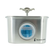 Fuente Bebedero En Acero Inoxidable Steelbloom 2.6 Litros - Rappi