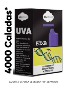 Vaporizador Glucloud Box Pod Uva - Rappi