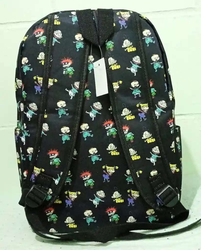 Morral Rugrats Aventuras Con Pañales Con Cartuchera 40 Cms - Rappi