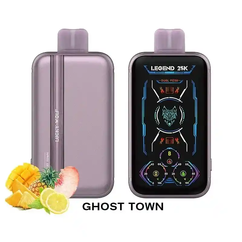 Lucky Wolf Legend 25k 25.000 Puff - Ghost Town - Rappi