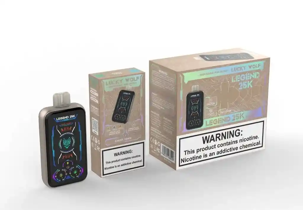 Lucky Wolf Legend 25k 25.000 Puff - Ghost Town - Rappi