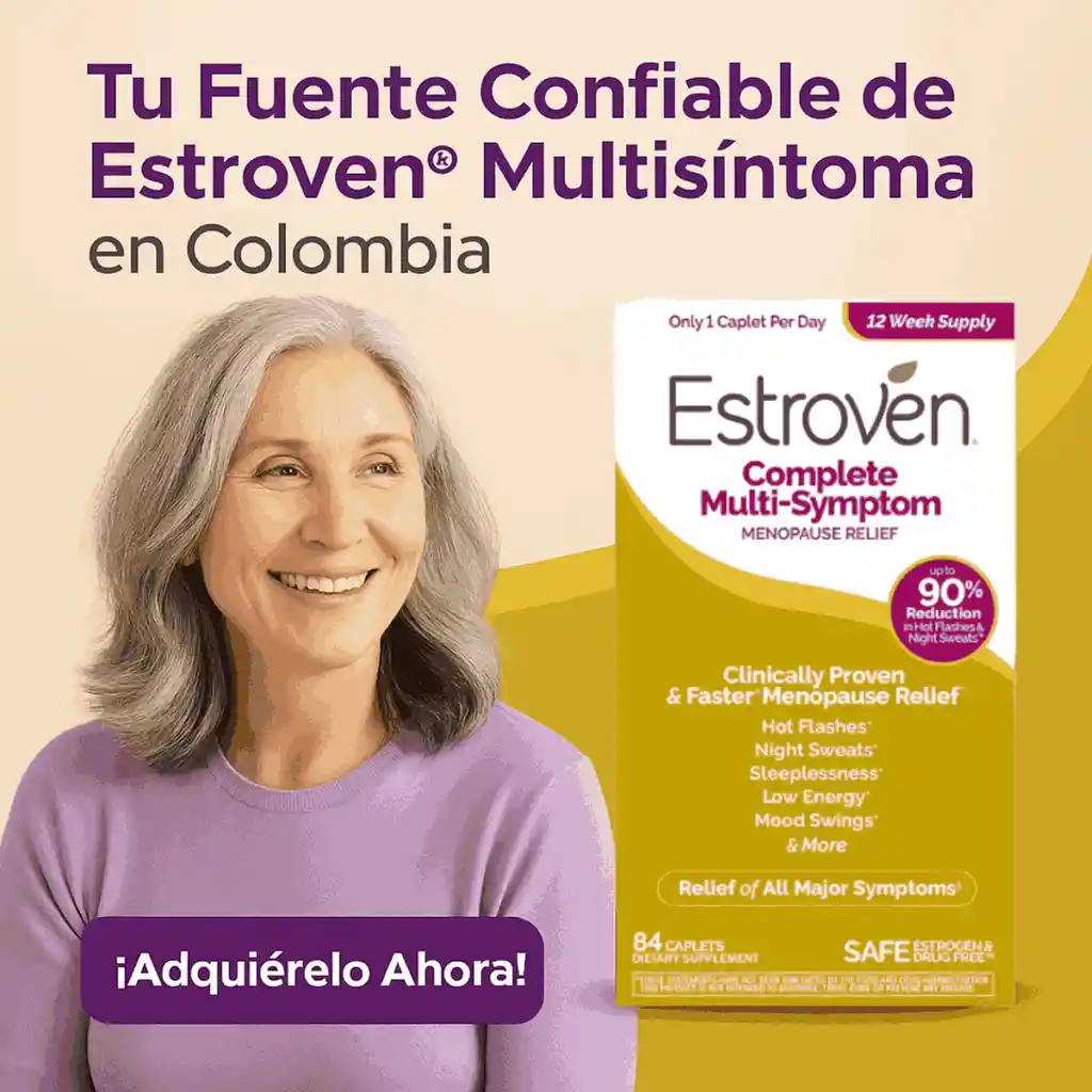 Estroven Multisintoma Mujer Bienestar Diario 84 Cápsulas - Rappi