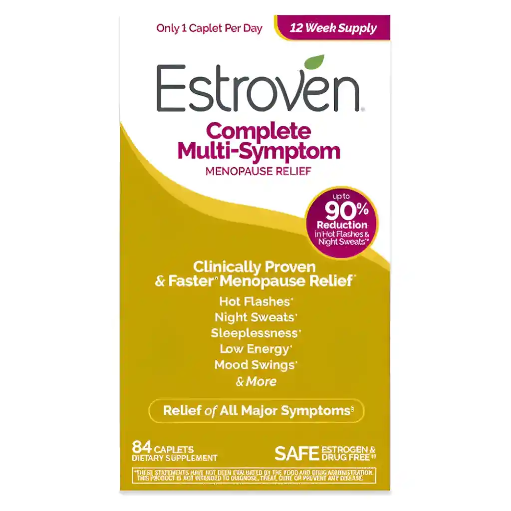 Estroven Multisintoma Mujer Bienestar Diario 84 Cápsulas - Rappi