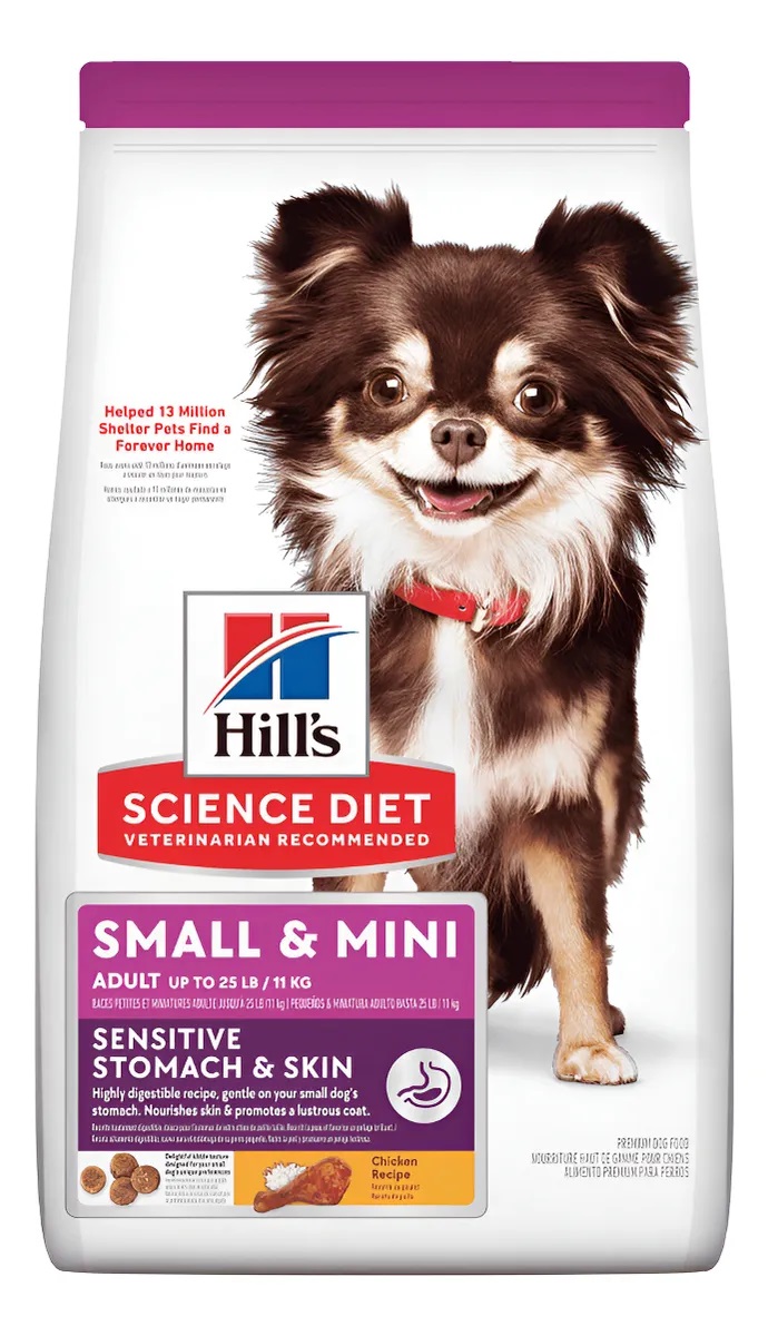 Hills Adulto Mini Sensitive Stomach Y Skin X 15 Lbhills Adulto Mini ...
