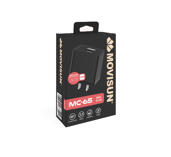 Cargador Tipo V8 Original Movisun Mc-65 - Rappi