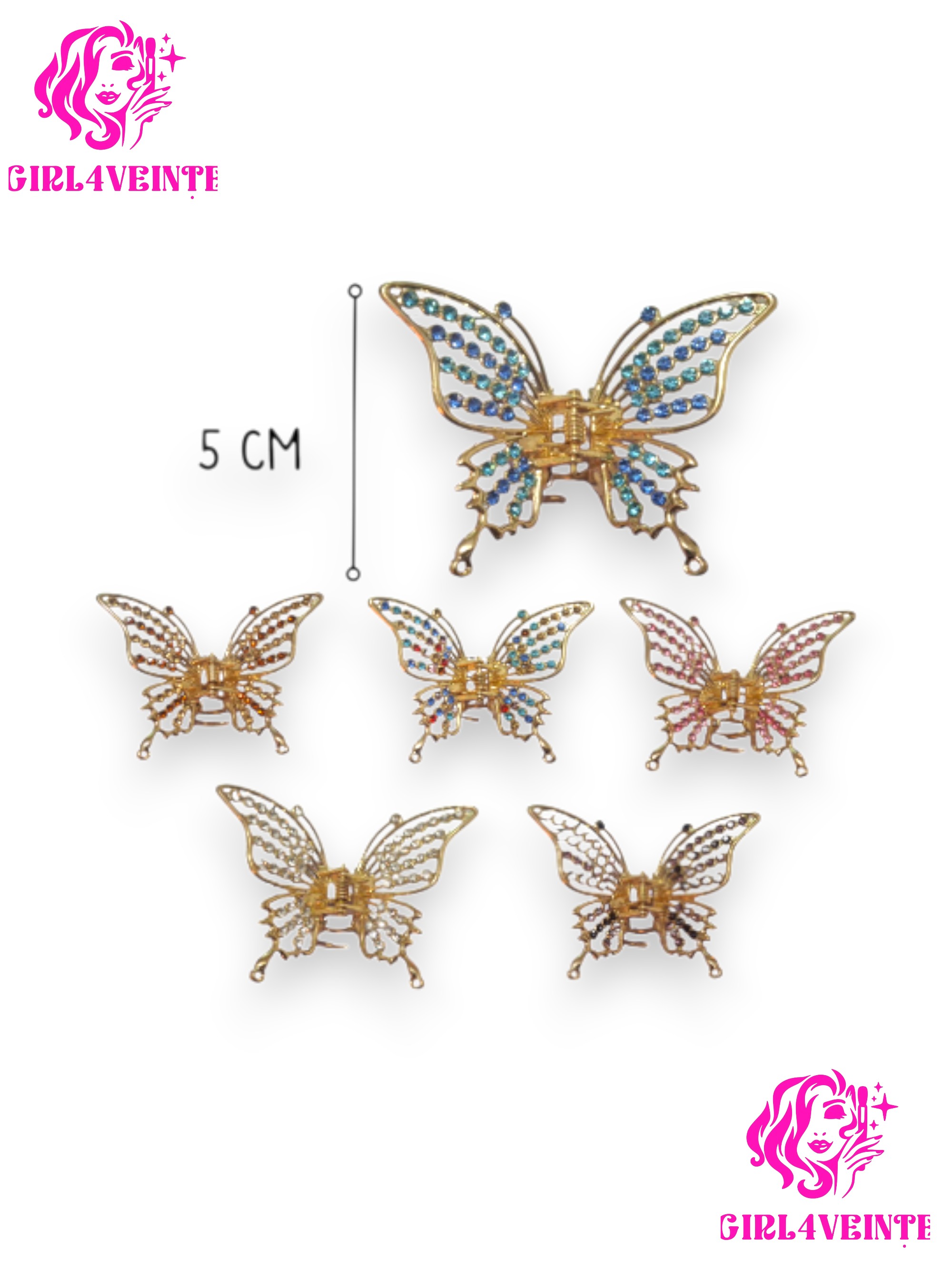 Caiman Mariposa Grande Plastico - Rappi
