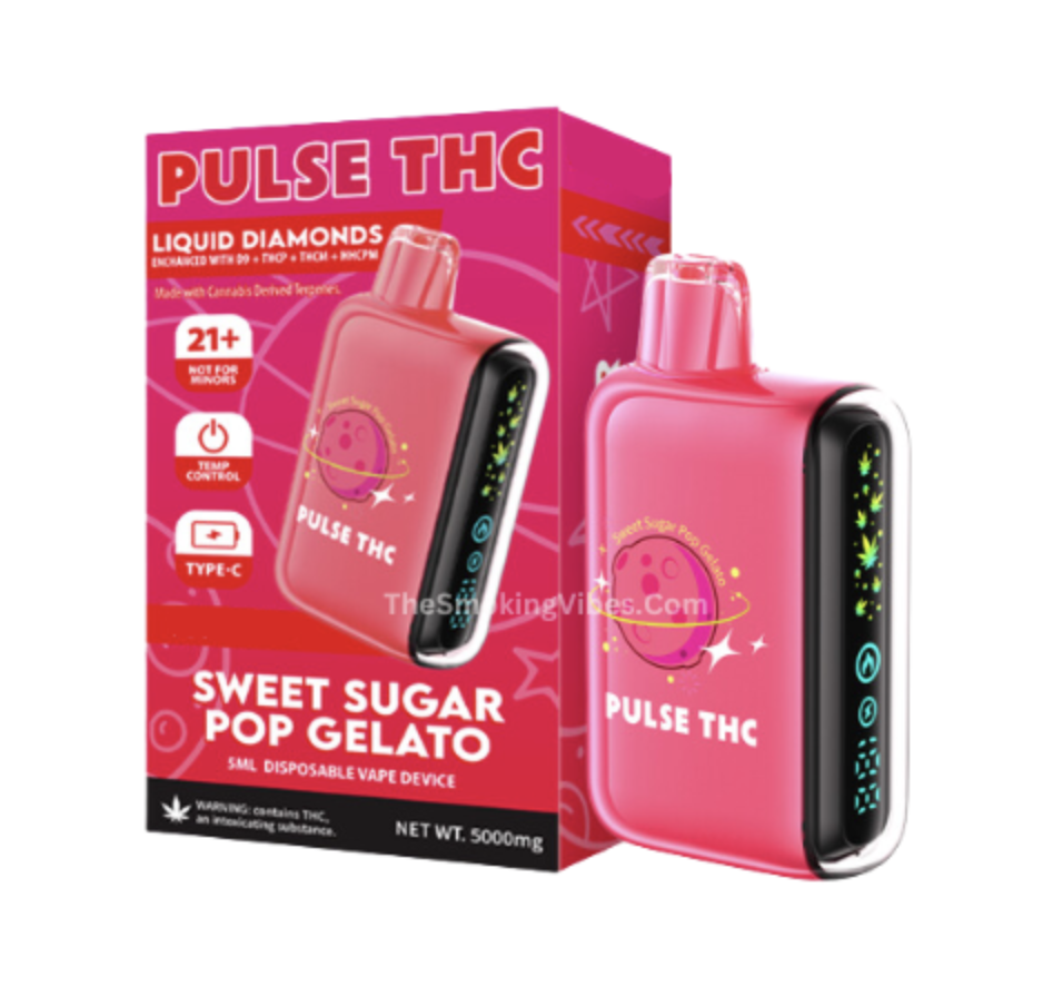 Geek Bar Pulse 5g Sweet Sugar Pop Gelato Sativ Delta Th - Rappi
