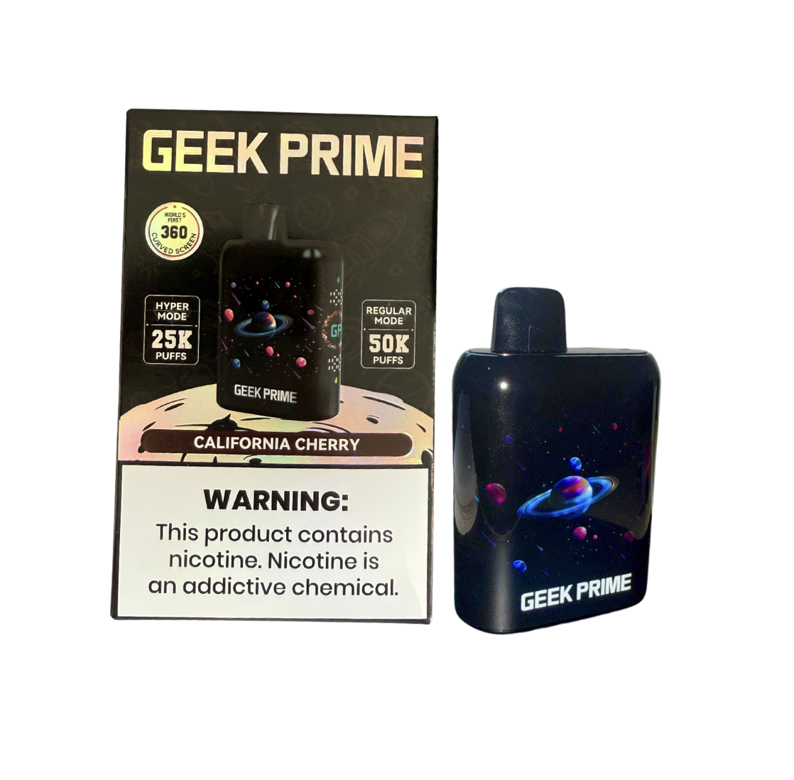 Geek Bar California Cherry 50.000 Puffs Prime - Rappi
