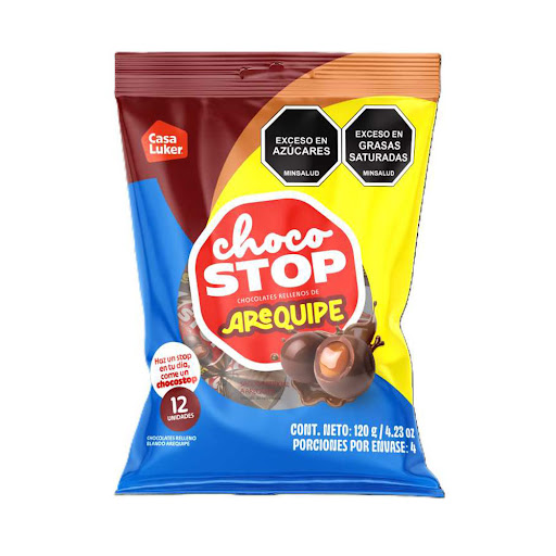 Chocolates Choco Stop Rellenos X 12 Und - Rappi