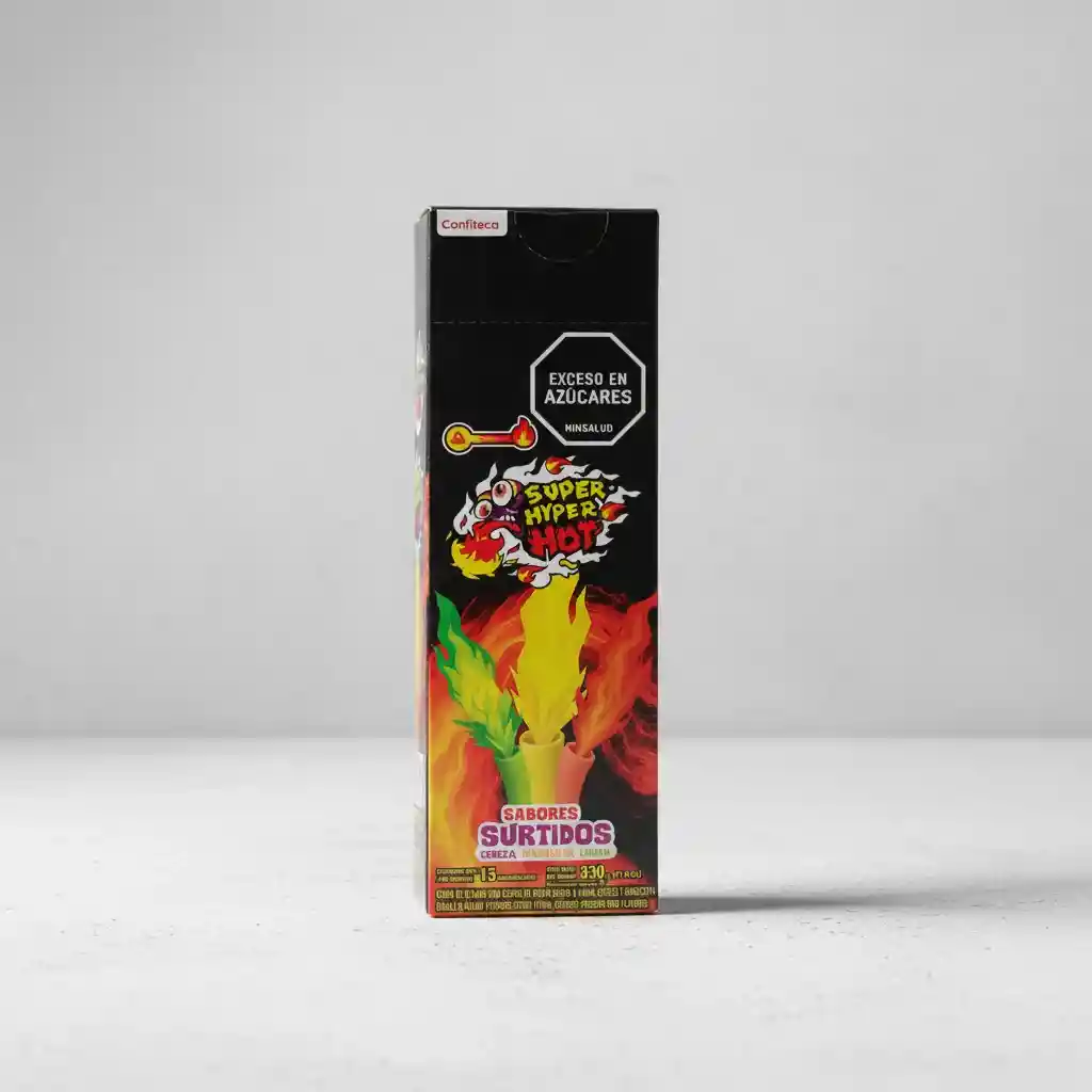 Chicle En Barra Super Hiper Acido Hot Surtido X 15 - Rappi
