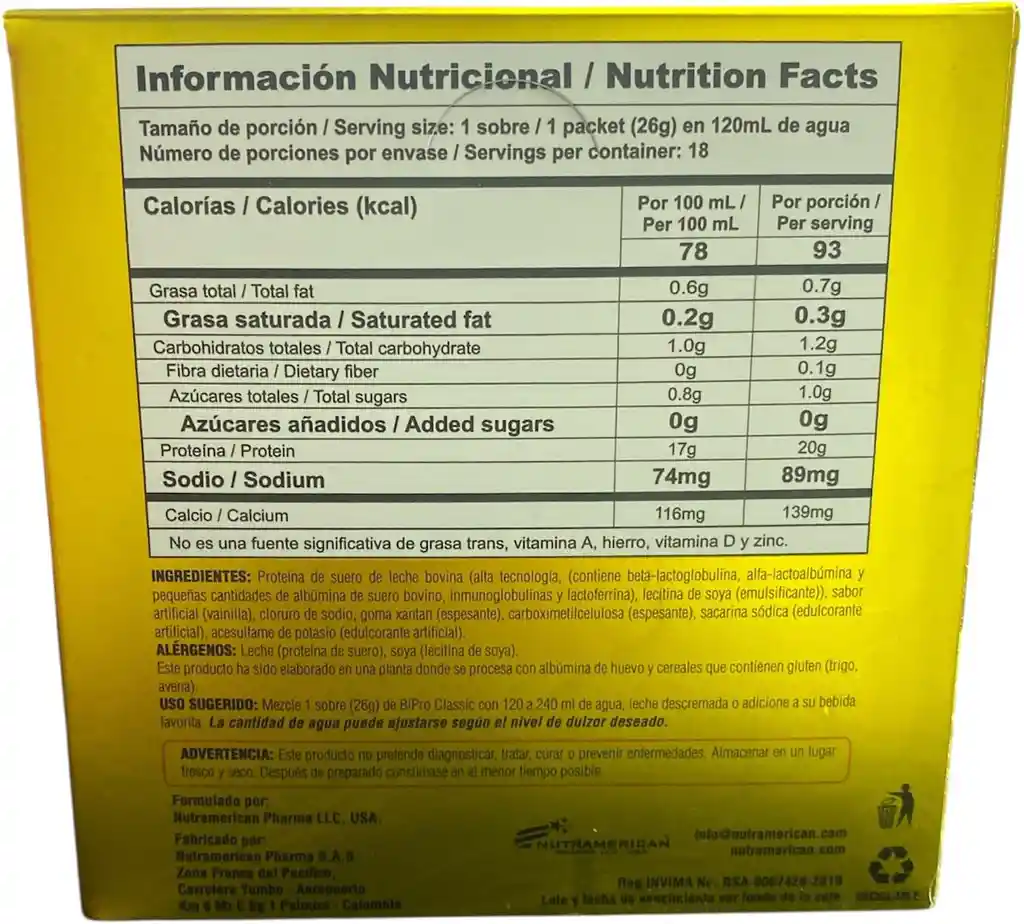 Bipro Sachet - Rappi