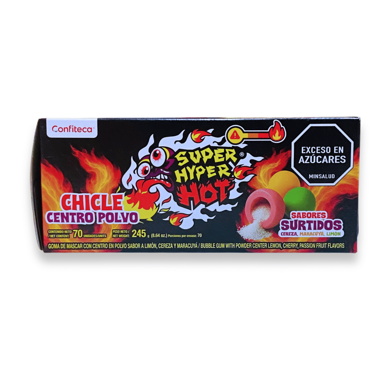 Chicle Super Hyper Hot X70 Unidades - Rappi