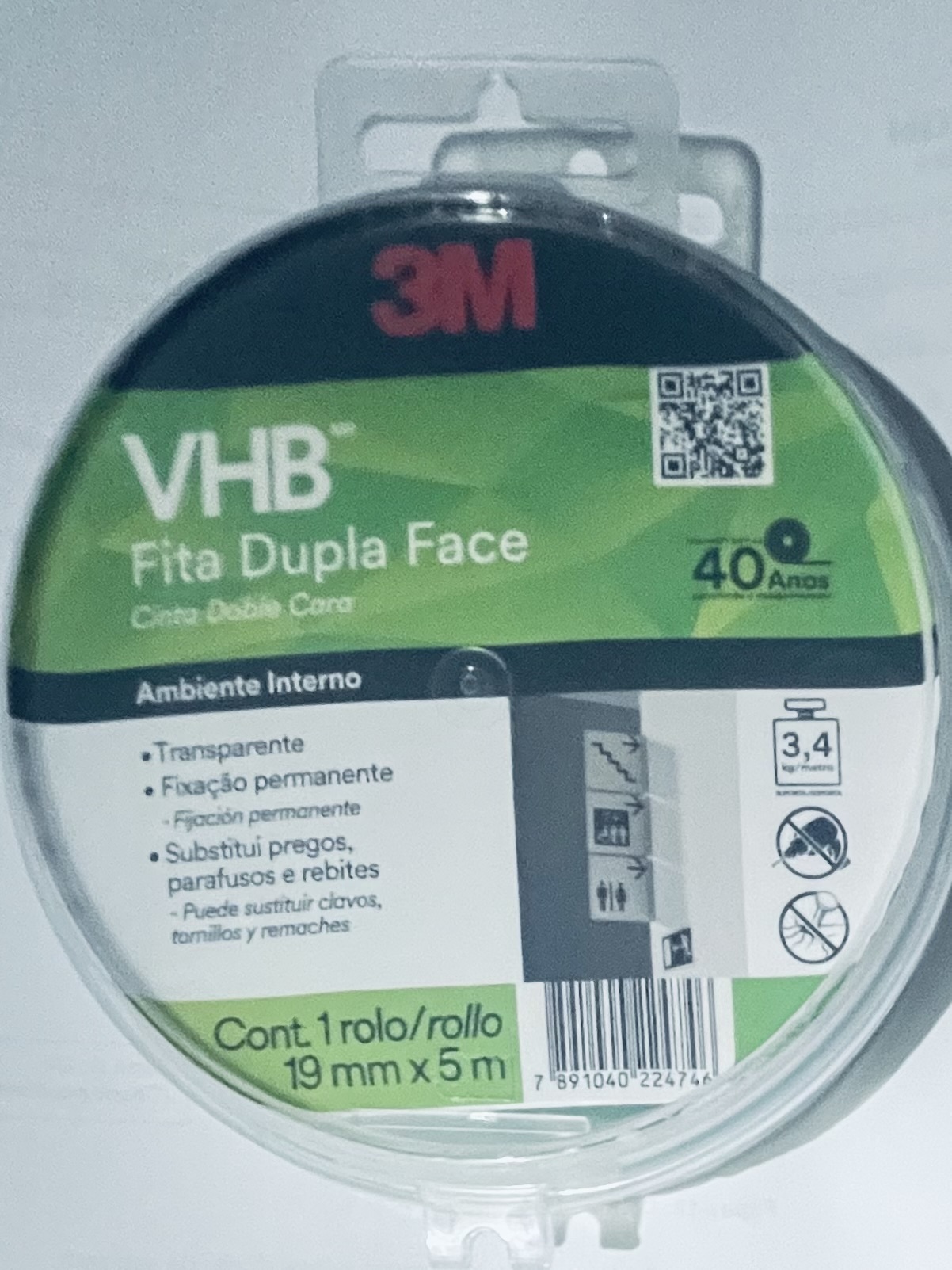 Cinta Doble Faz Extra Fuerte 3 M Rollo Por 5 Metros - Rappi