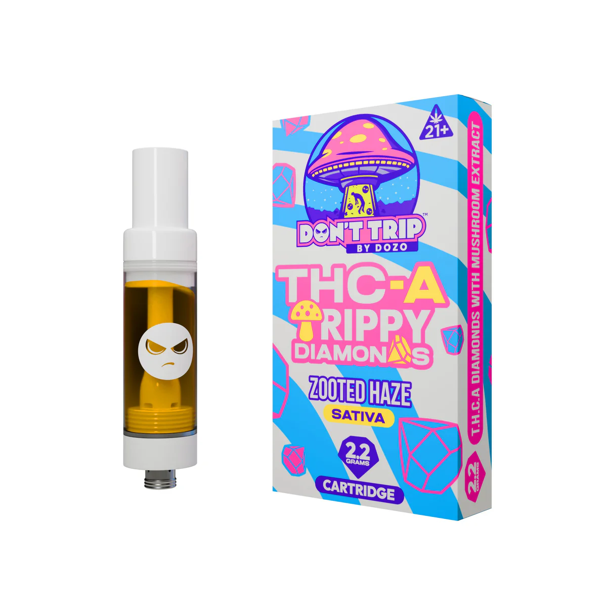 Capsula Don’t Trip Dozo - Zooted Haze - Sativa 2.2gr - Rappi