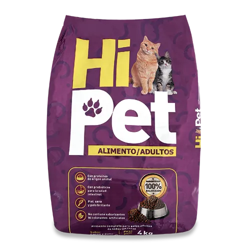 Alimento Para gatos Hi Pet 4kg - Rappi