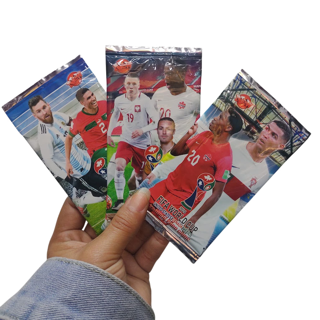 3 Sobres De Cartas Fifa World Cup 2026 Brillantes (total 24 Cartas) - Rappi
