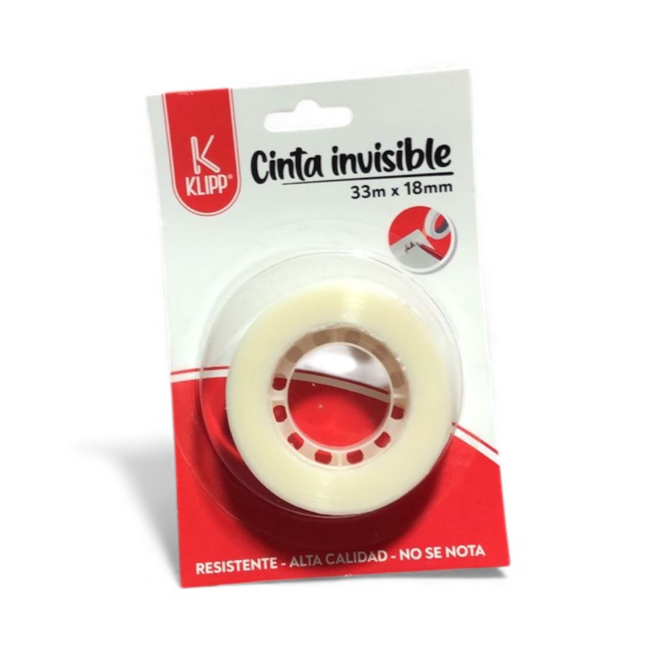 Cinta Adhesiva Invisible Klipp "cinta Mágica" (18 Mm X 33 M) - Rappi