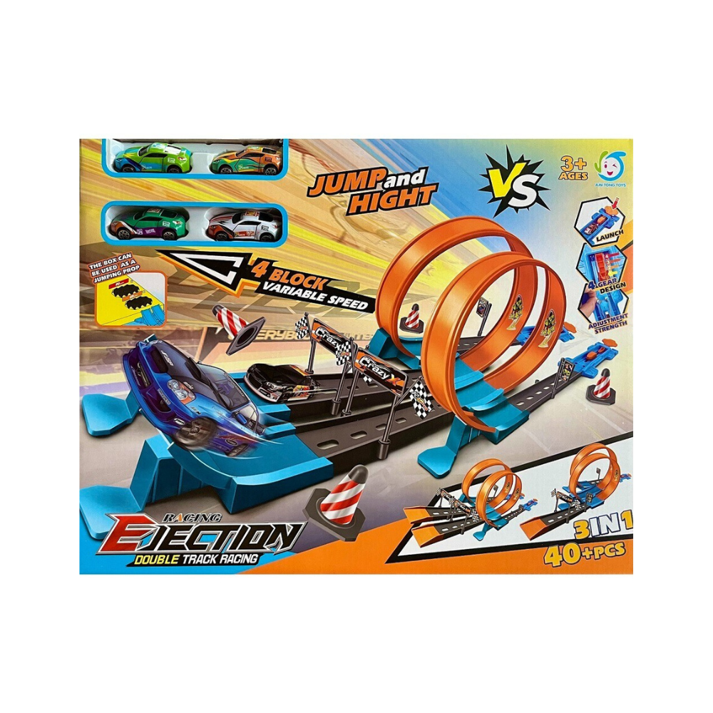 Pista De Carreras Para Niños Con Loop Completo - Rappi