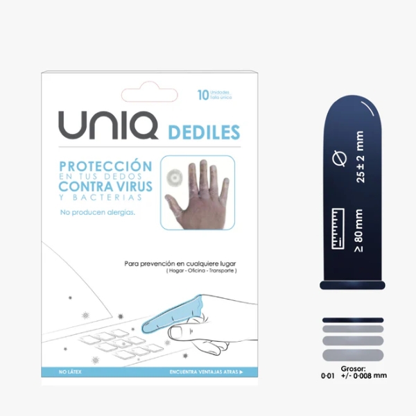 Dediles Uniq X 10 Unidades - Rappi