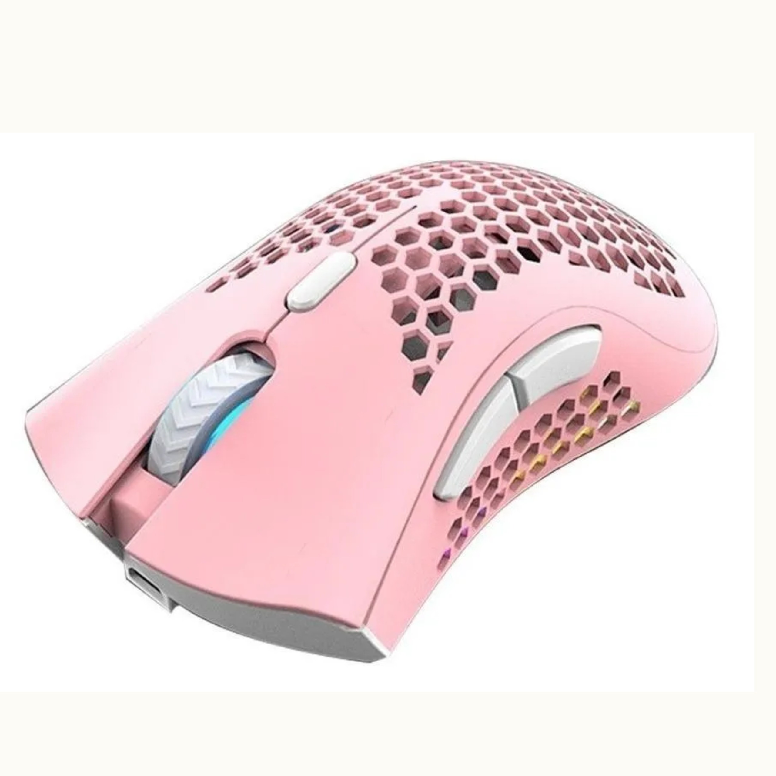 Mouse Gamer Inalámbrico Recargable K-snake Bm600 Pink - Rappi