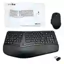 Combo Teclado Mouse Inalambrico Ergonomico Receptor Usb Weib Teclado ...