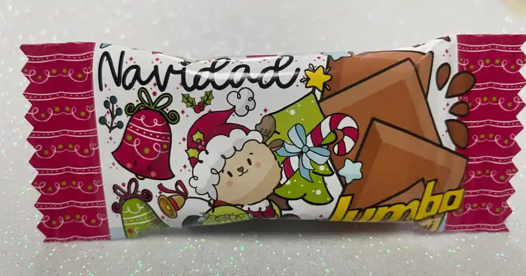 🍫chocolatina Jumbo Mani Mini 🍫 ¡el Espíritu Navideño En Cada Mordisco ...