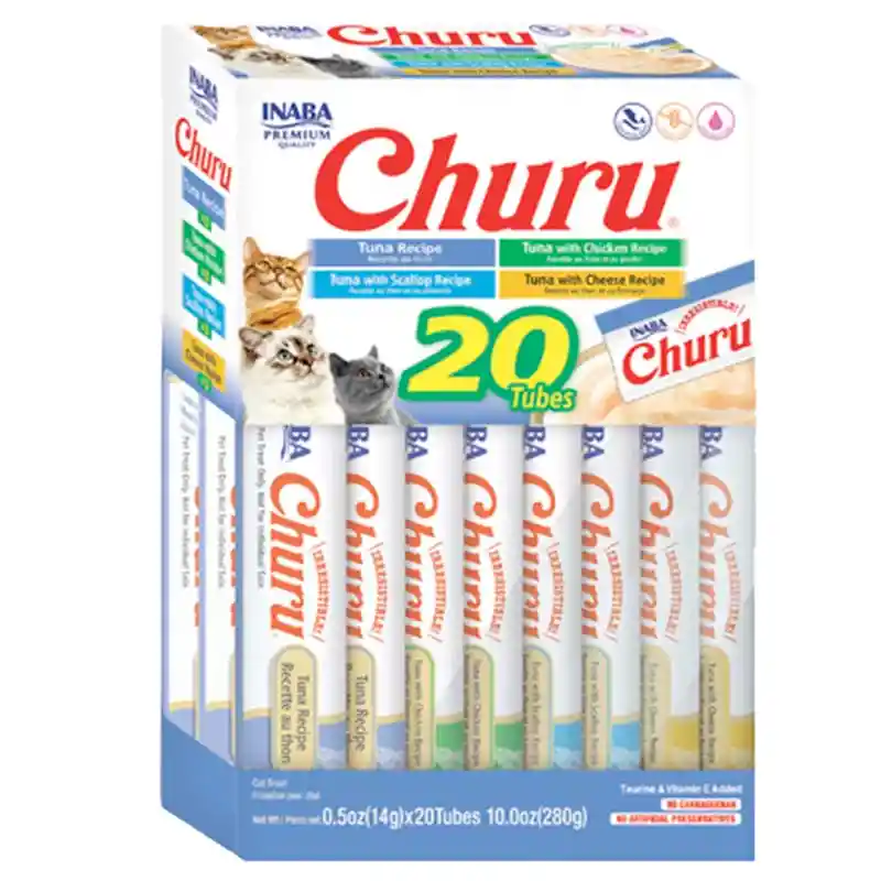 Churu Caja 20 Piezas - Atun 280 Gr - Rappi
