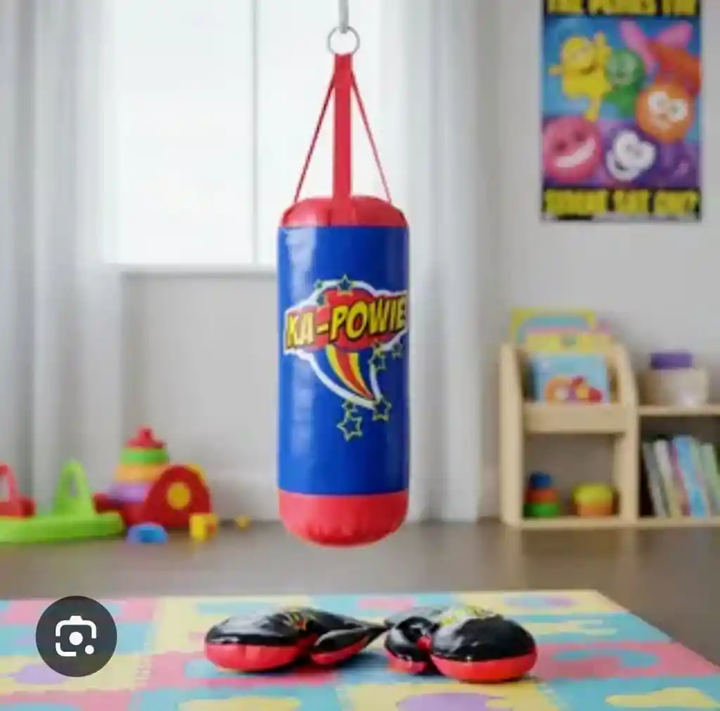 Juego De Boxeo Mini Para Niños + Guantes - Rappi