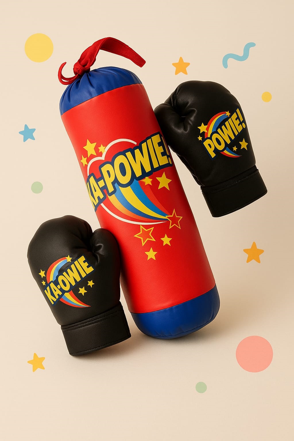 Juego De Boxeo Mini Para Niños + Guantes - Rappi